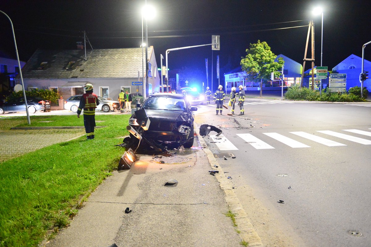 Verkehrsunfall im Stadtgebiet von Freistadt - Bezirk Freistadt