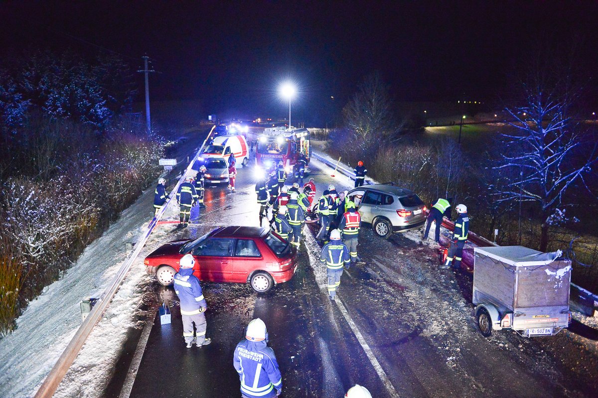 Schwerer Verkehrsunfall in Freistadt - Bezirk Freistadt